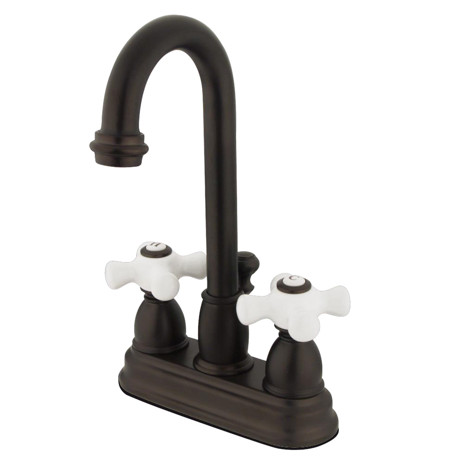 Elements of Design EB3615PX 4-Inch Centerset Bathroom Faucet, Oil Rubb ...