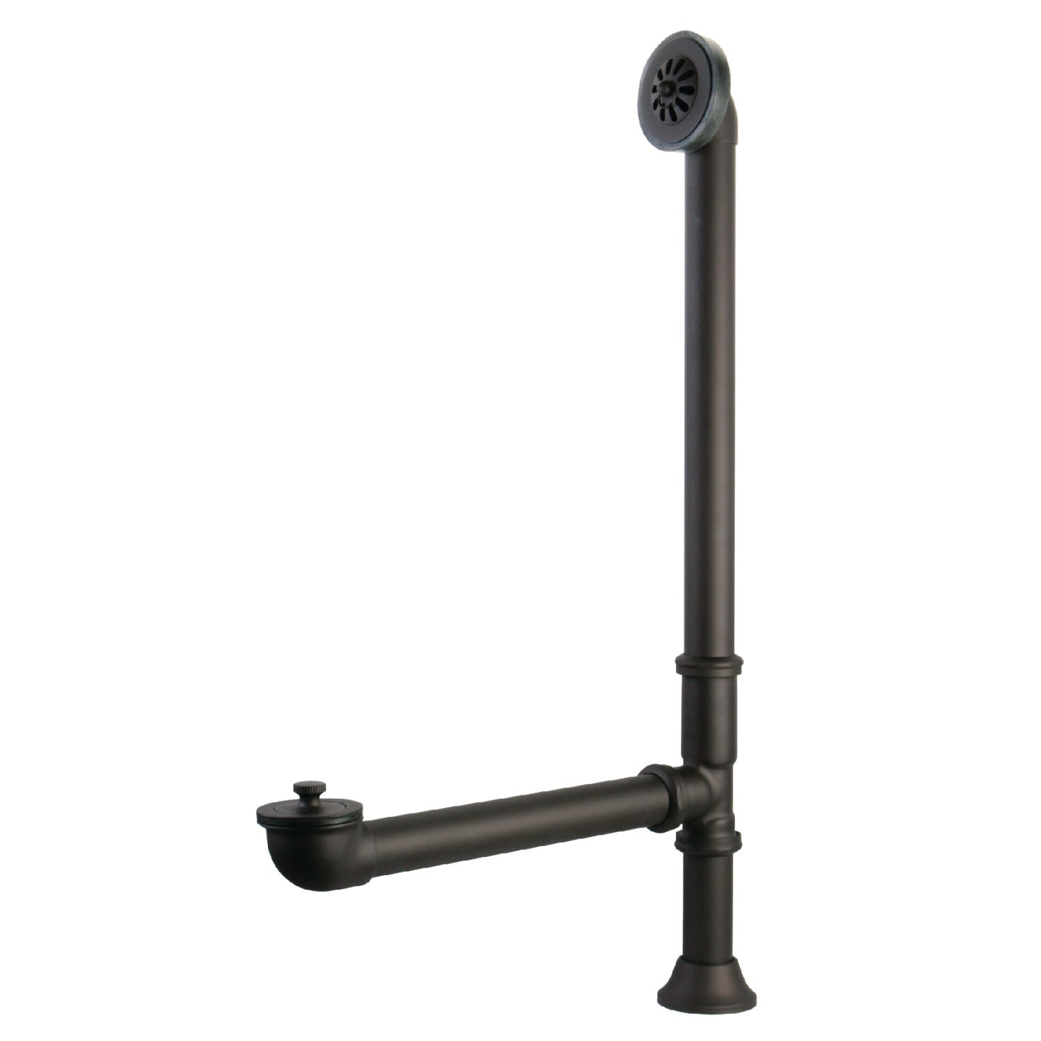 Elements of Design DS2085 Clawfoot Tub Drain, Oil Rubbed Bronze ...