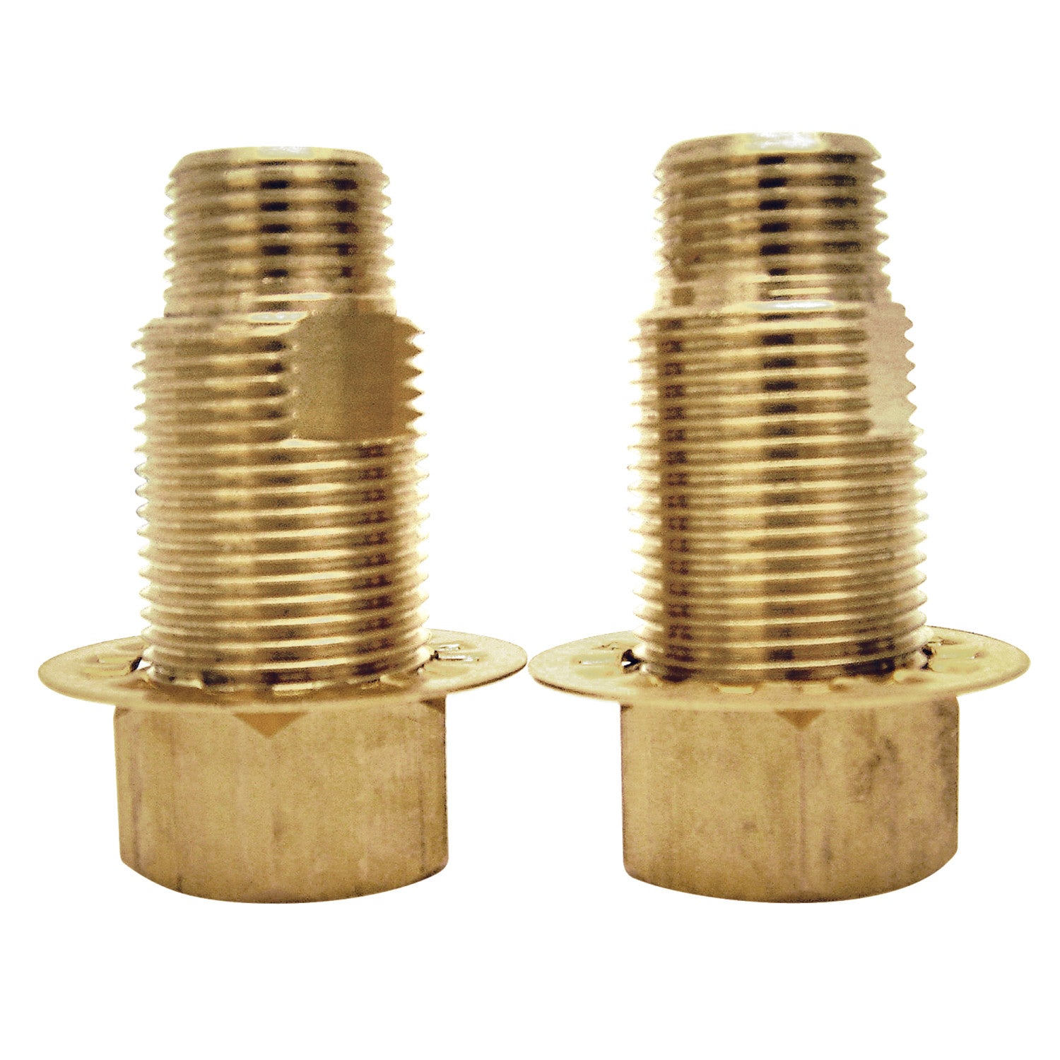 Elements of Design ED130-6 1/2-Inch IPS Brass Adapter (1 Pair), Rough ...